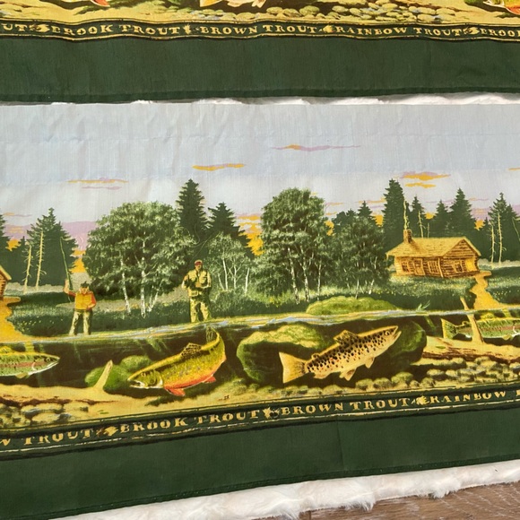 Accents | Fly Fishing Theme Window Valance Set Of 2 | Poshmark